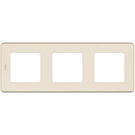 Рамка 3-ая LEGRAND Inspiria 673951 слоновая кость 398371 купить с ...