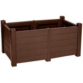 Кашпо Прованс прямоугольное 97х53х47см 130л какао 476156 купить с ...