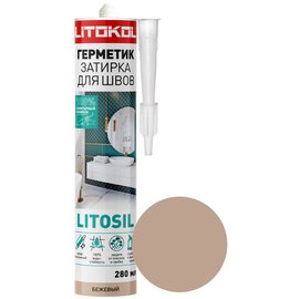 Затирка-герметик LITOSIL бежевый 280мл 445895 купить с доставкой в ...