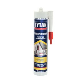 Герметик силиконовый универсальный TYTAN белый (280мл) 426483 купить с ...