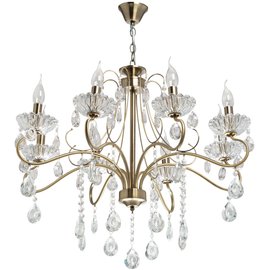 Люстра Свеча 8хE14 желтый/металл 683014208 440220 купить с доставкой в ...