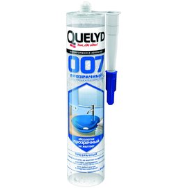 Клей-герметик MS-полимер QUELYD 007 Crystal Clear прозрачный (300г) 465022 купить с доставкой в ...