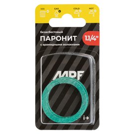 Прокладка паронитовая безасбестовая MPF 1 1/4" (2шт) 448277 купить с доставкой в МЕГАСТРОЙ Саранск