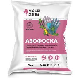 Удобрение Азофоска 3кг 381281 купить с доставкой в МЕГАСТРОЙ Казань