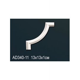 Элемент угловой Perfect AD340-11 13х13х10мм полиуретан (упаковка 2шт) 382966 купить с доставкой ...