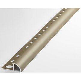 Угол внешний алюминиевый для плитки толщиной до 9мм ПК 10.2700.042л ...