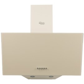 Вытяжка кухонная наклонная Оasis NP-60I (FR) 60см бежевый 429208 купить с доставкой в МЕГАСТРОЙ ...