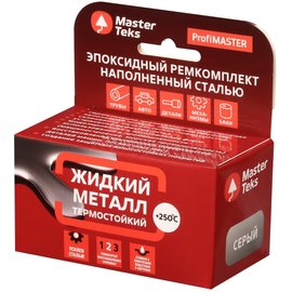Ремкомплект эпоксидный двухкомпонентный жидкий металл MasterTeks PM ...