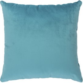Подушка декоративная Бархат 40х40 бирюзовая 399719 купить с доставкой в ...