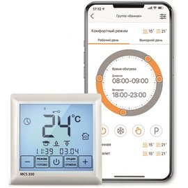 Терморегулятор Wi Fi MCS 350 324045 купить с доставкой в МЕГАСТРОЙ Казань