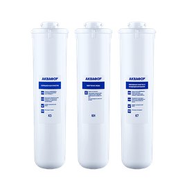 Комплект сменных картриджей для фильтра Аквафор К3-КН-К7 305408 купить ...
