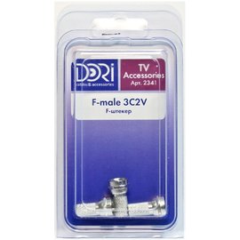 Разъем F 3C2V(д.17мм)3 шт. 230317 купить с доставкой в МЕГАСТРОЙ Ульяновск