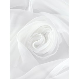 Тюль Вуаль 68095 Сириус 300х270 белая с утяжелителем 427799 купить с ...