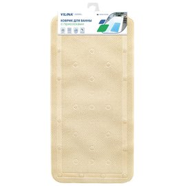 Коврик в ванну 43х90см Лотос 6 910 ПВХ бежевый 443913 купить с ...