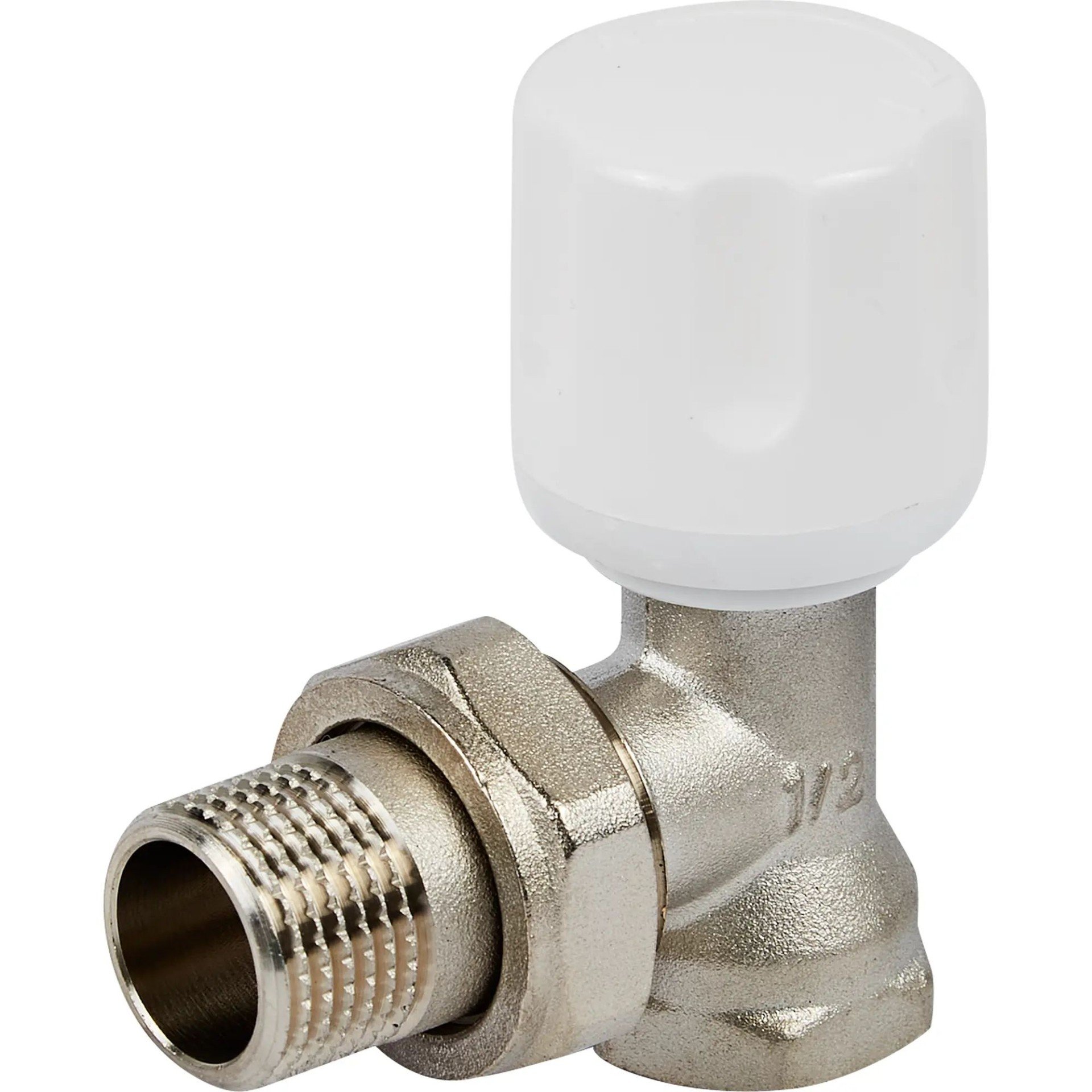 Клапан ручной для радиатора угловой Heizen 1/2" 446648 купить с ...