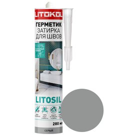 Затирка-герметик LITOSIL серый 280мл 445896 купить с доставкой в ...